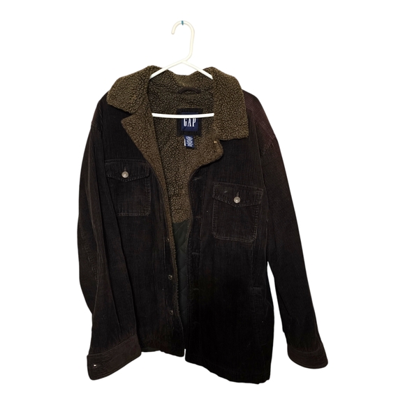 GAP | Jackets & Coats | Vintage Gap Mens Brown Corduroy Style Jacket ...